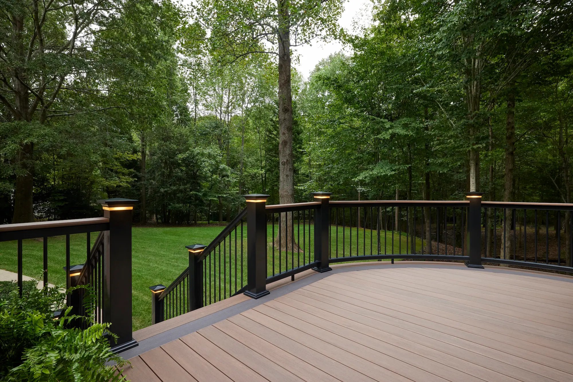 Vintage English Walnut - TimberTech Composite Decking Colors